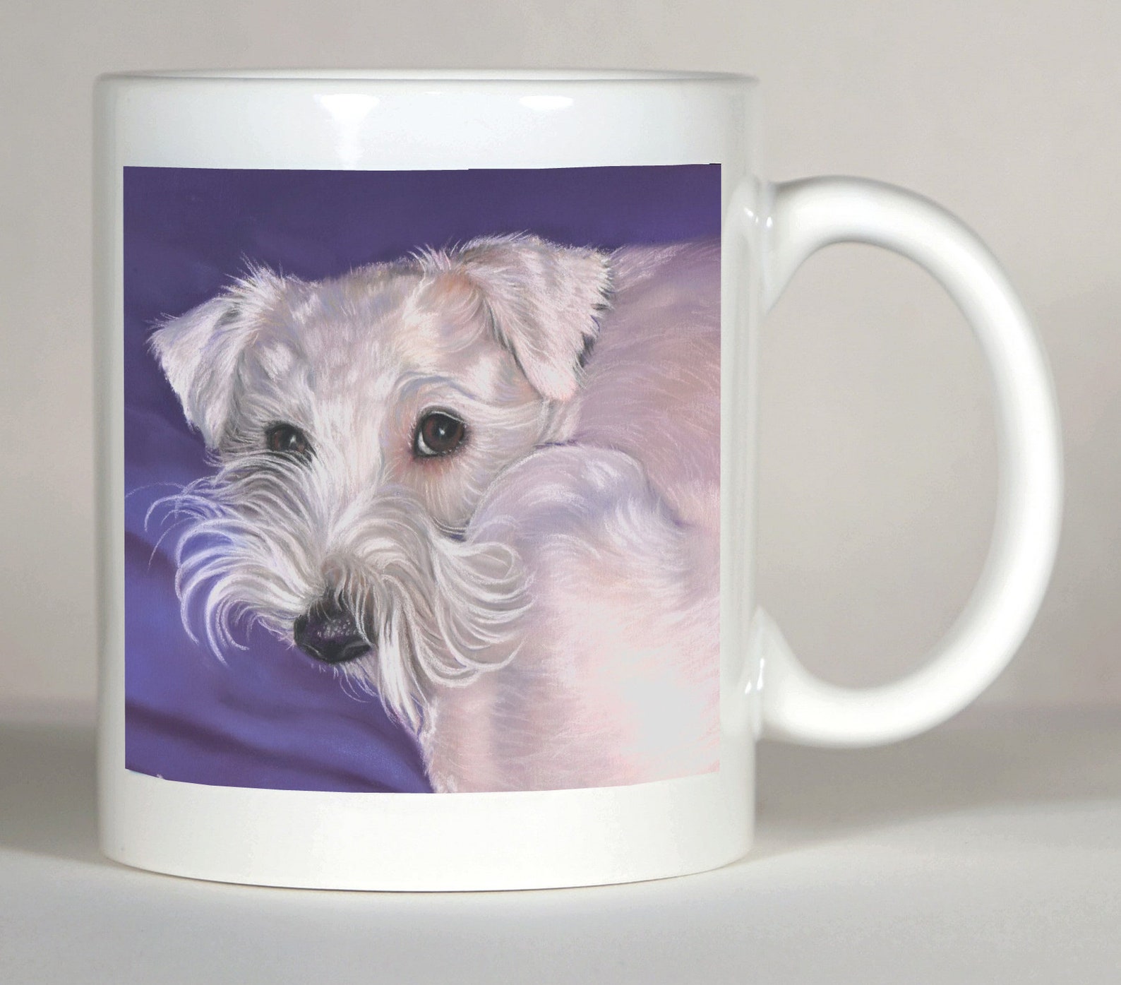 Schnauzer Mug, Personalized Black or White Schnauzer Gift - Etsy