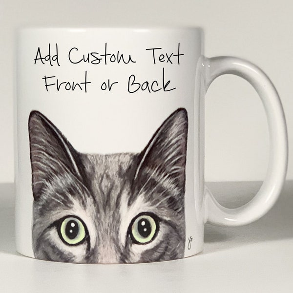 Cat Mug - Etsy