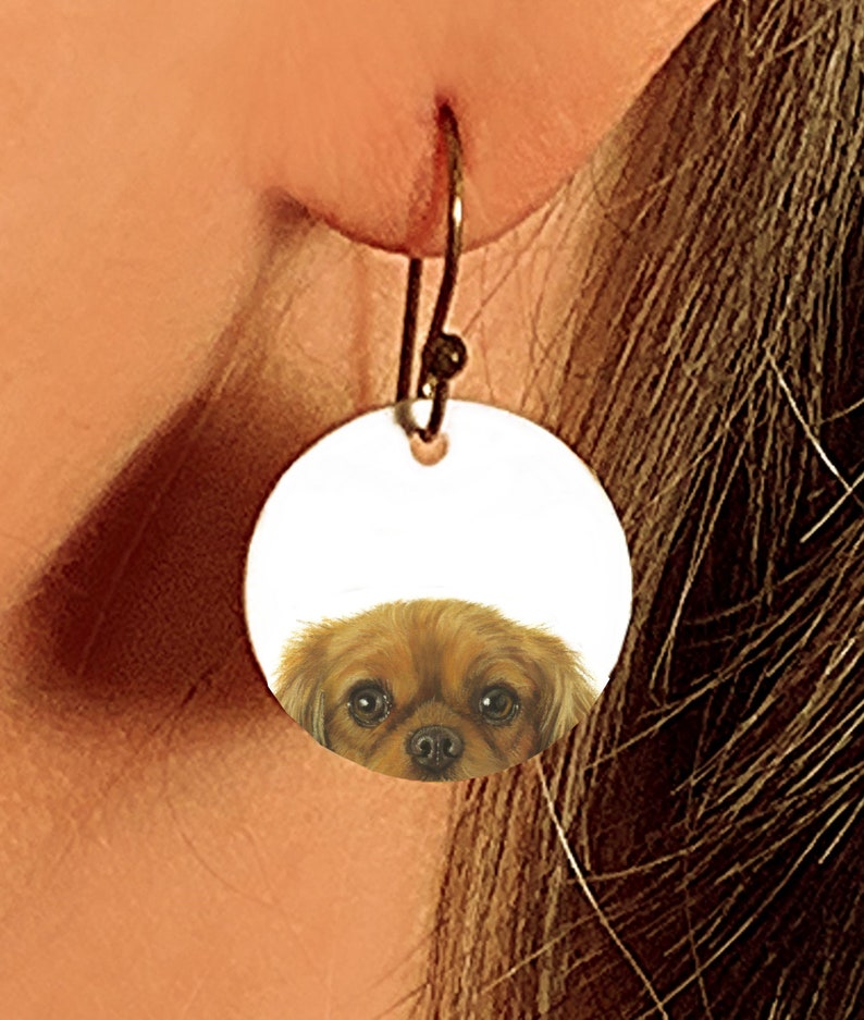 Ruby Cavalier King Charles Spaniel Personalized Christmas Ornament ...