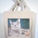 Russian Blue Cat Art, Russian Blue, Personalized Gray Cat Gift - Etsy