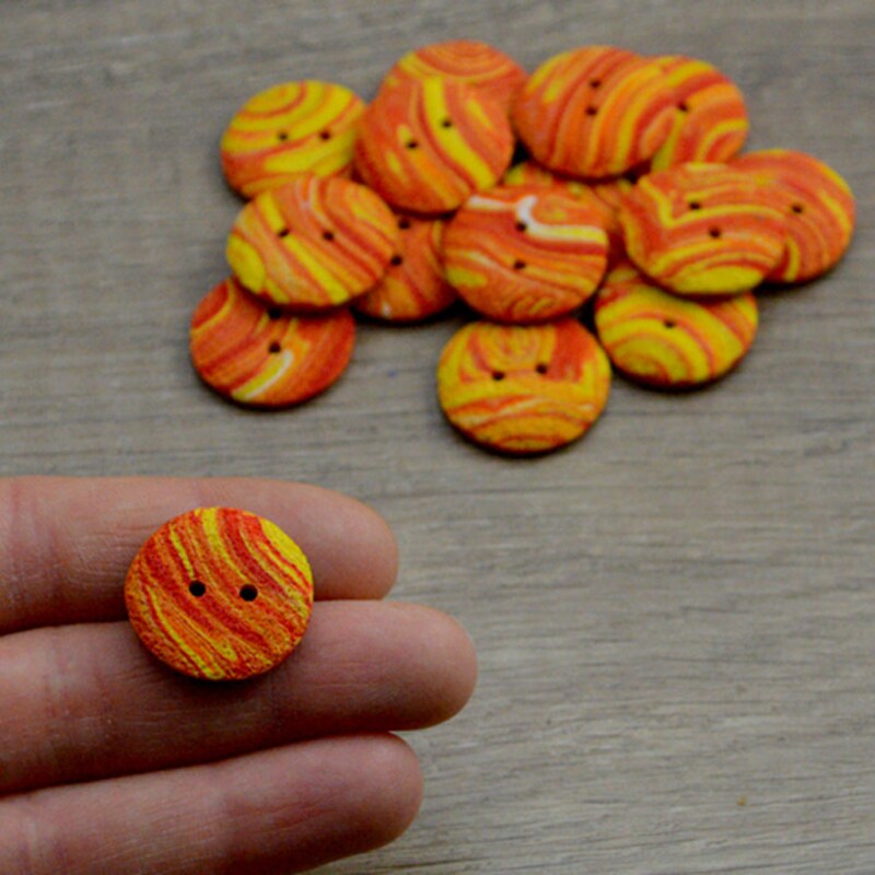 Clay Buttons - Etsy