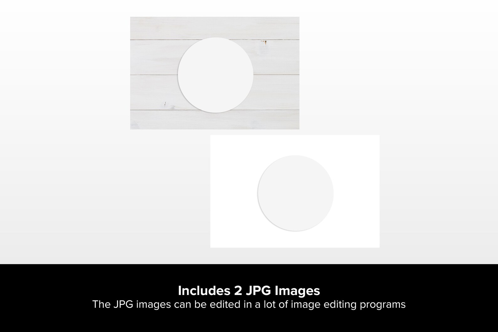 Round Sticker Mockup Circle Sticker Mockup on Wood Round - Etsy