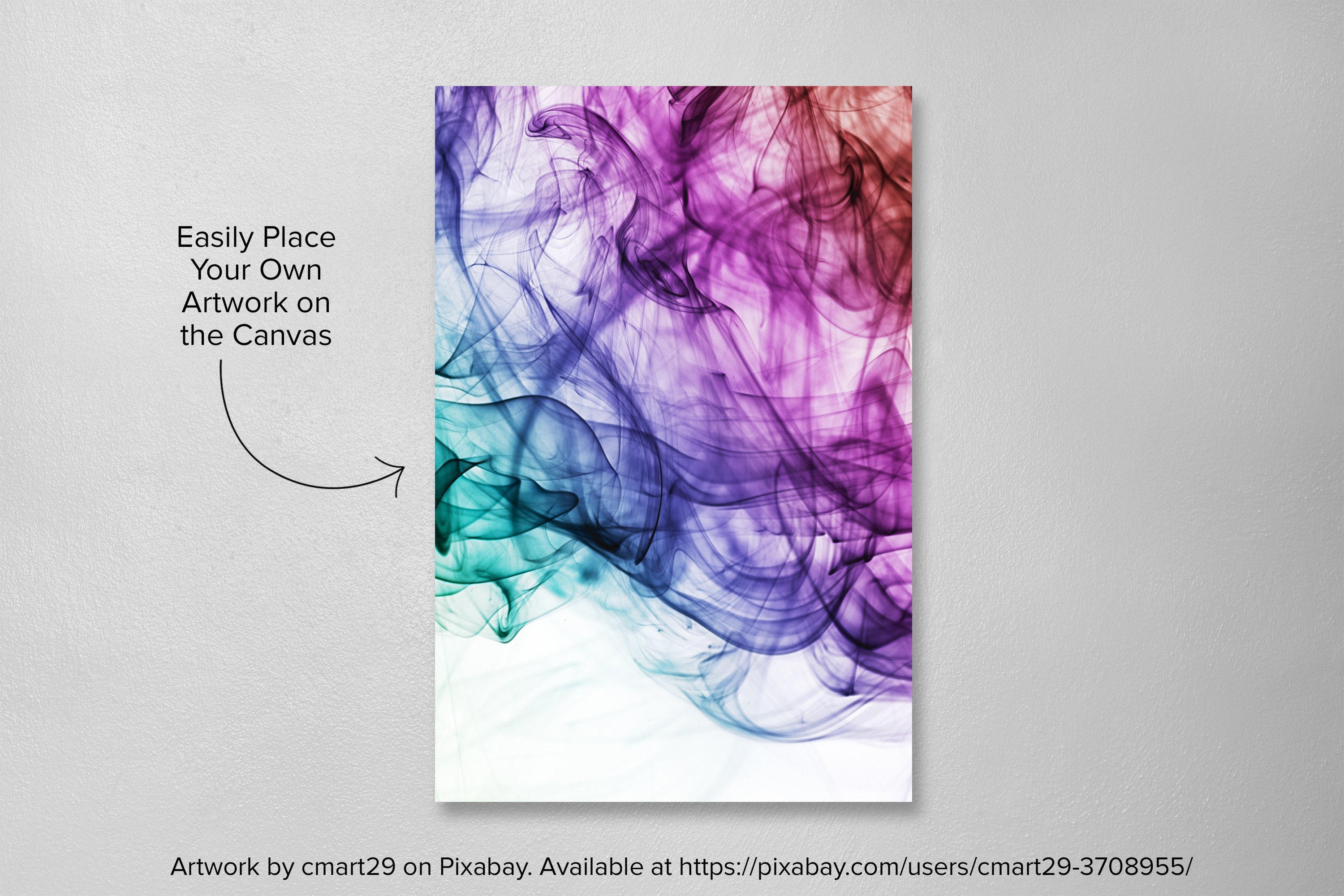 3:5 Ratio CANVAS MOCKUP BUNDLE - Psd Wall Art Mockup for 3x5, 6x10 ...