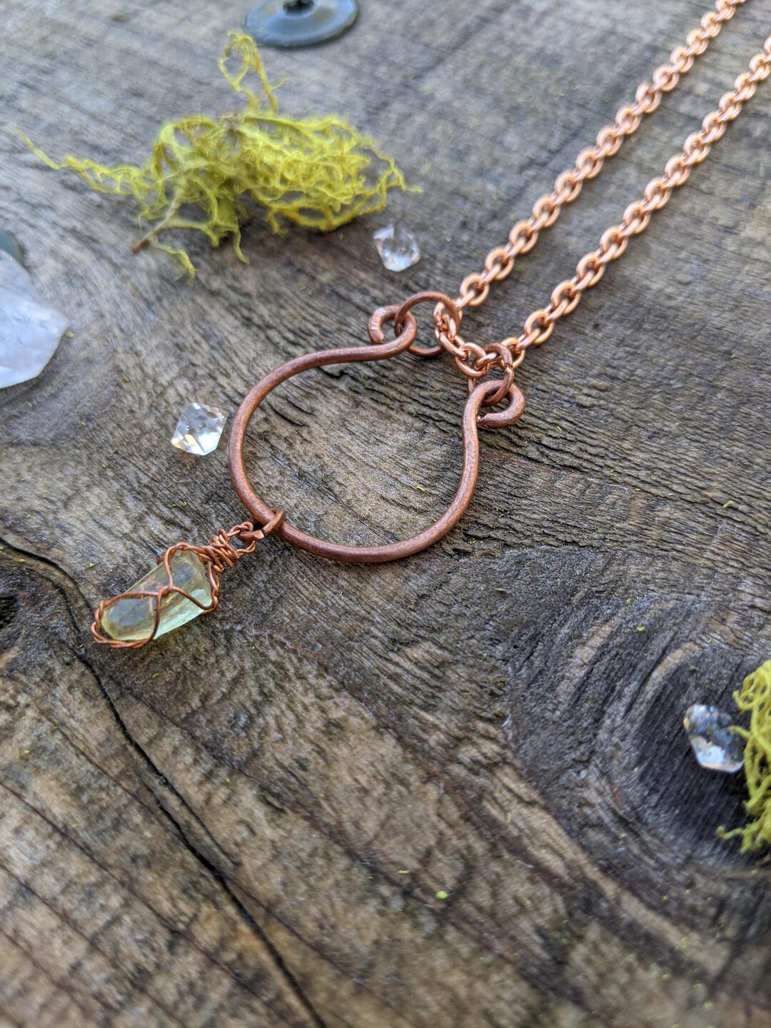 Brain Teaser Ring Holder Necklace, Custom Crystal Ring Holder, Ring ...