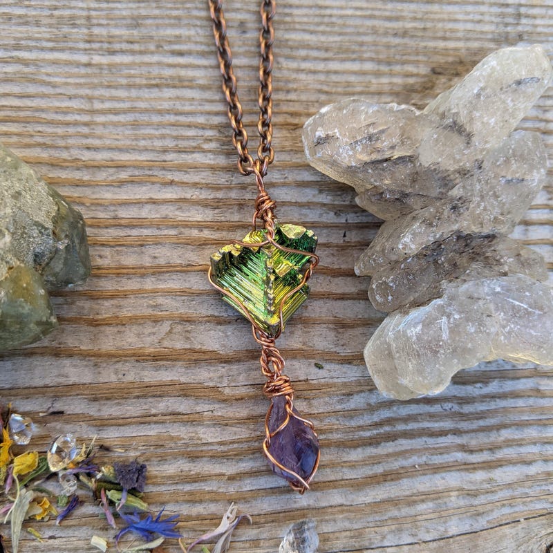 Bismuth Jewelry - Etsy
