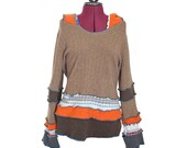 Recycled and Reconstructed Clothing for by LadyMadelineClothing