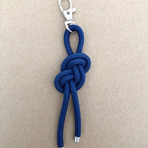 Nautical Knot Handmade Keychain - Rope Keychain, Key Holder, Nautical ...