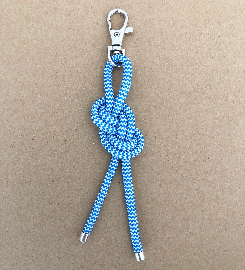 Nautical Knot Handmade Keychain Rope Keychain Key Holder - Etsy