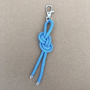 Nautical Knot Handmade Keychain - Rope Keychain, Key Holder, Nautical ...