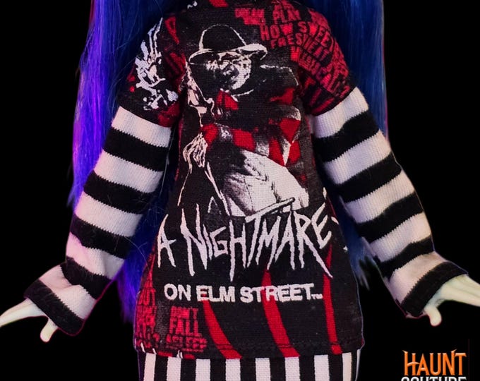 Haunt Couture Doll Clothes: "slasher Shirt Dress" Dress High Fashion ...