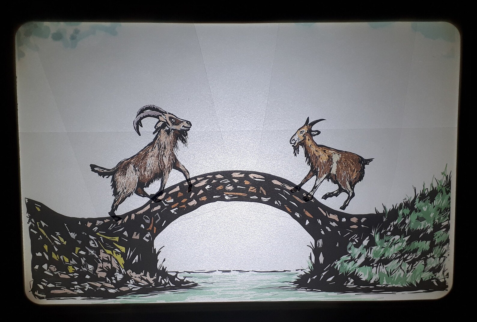 Shadow Puppet Theater - With 3 Billy Goats Gruff + 5 Animal Fables: Dog ...