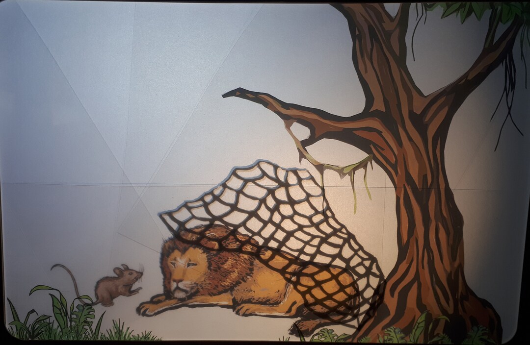 Shadow Puppet Theater With 5 Aesop's Fables - Tortoise and Hare - Lion ...