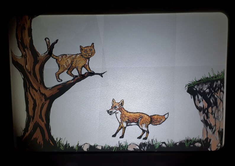 Shadow Puppet Theater - With 3 Billy Goats Gruff + 5 Animal Fables: Dog ...