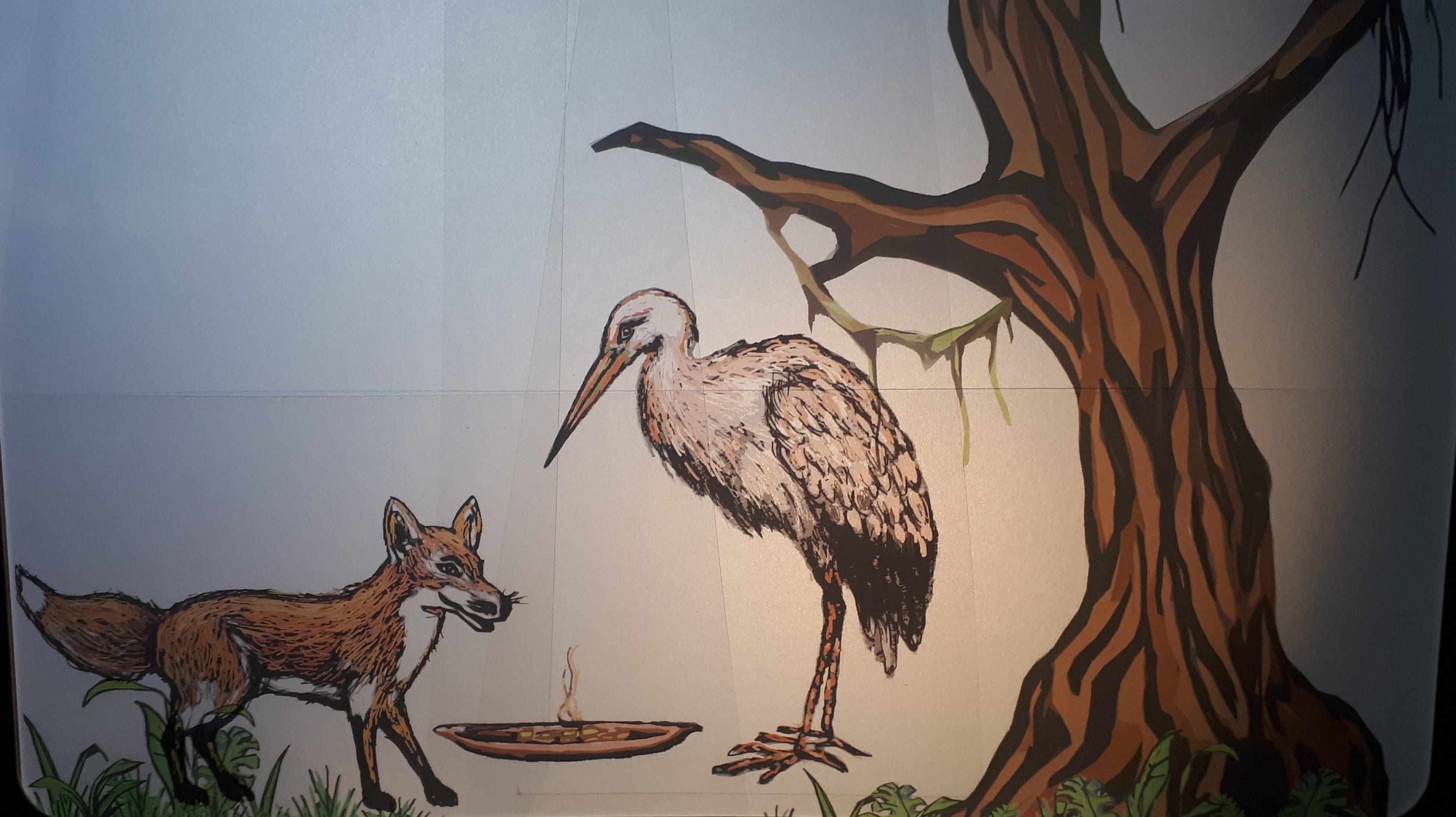 Shadow Puppet Theater With 5 Aesop's Fables - Tortoise and Hare - Lion ...