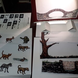 Shadow Puppet Theater - With 3 Billy Goats Gruff + 5 Animal Fables: Dog ...