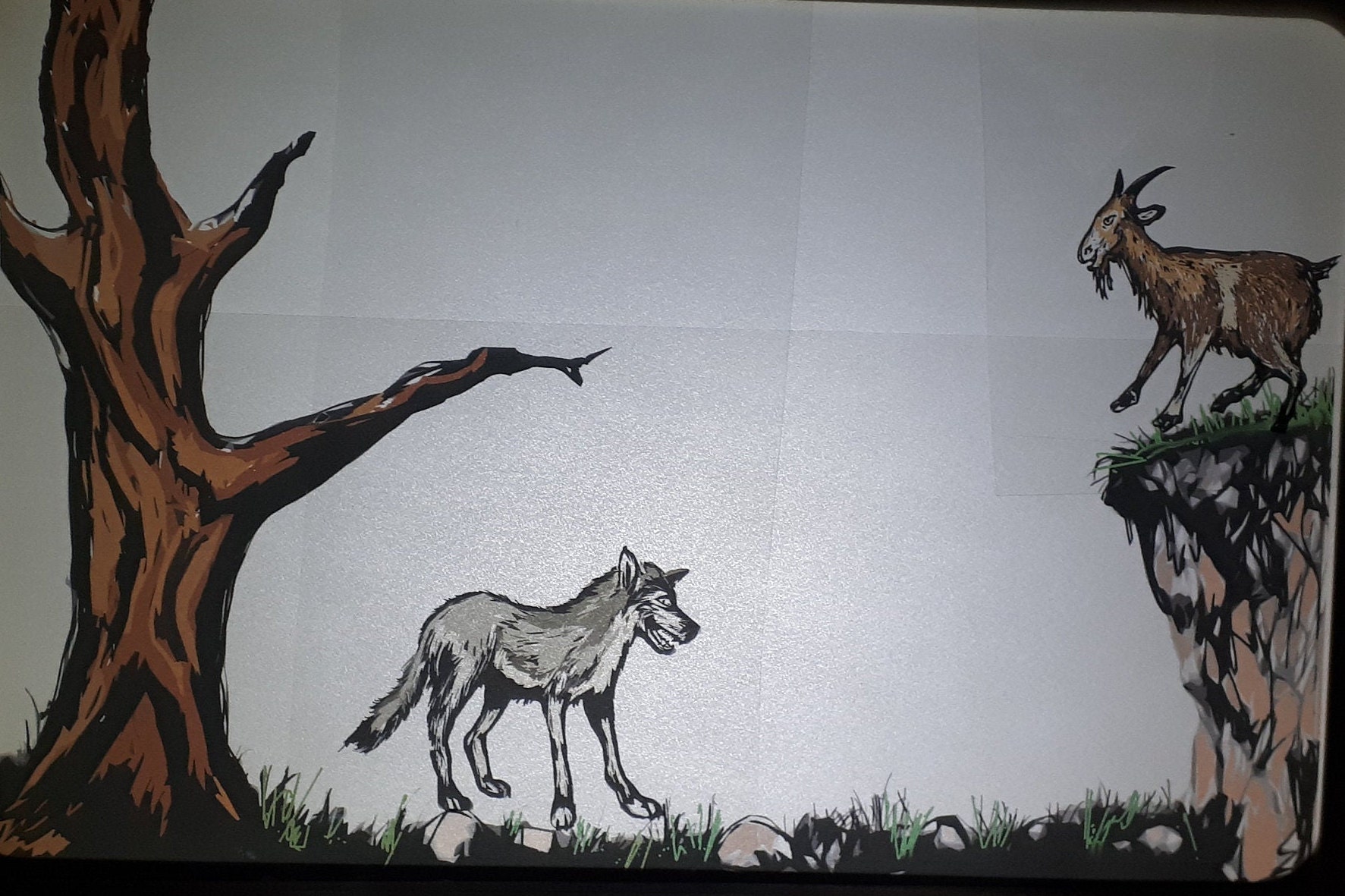 Shadow Puppet Theater - With 3 Billy Goats Gruff + 5 Animal Fables: Dog ...