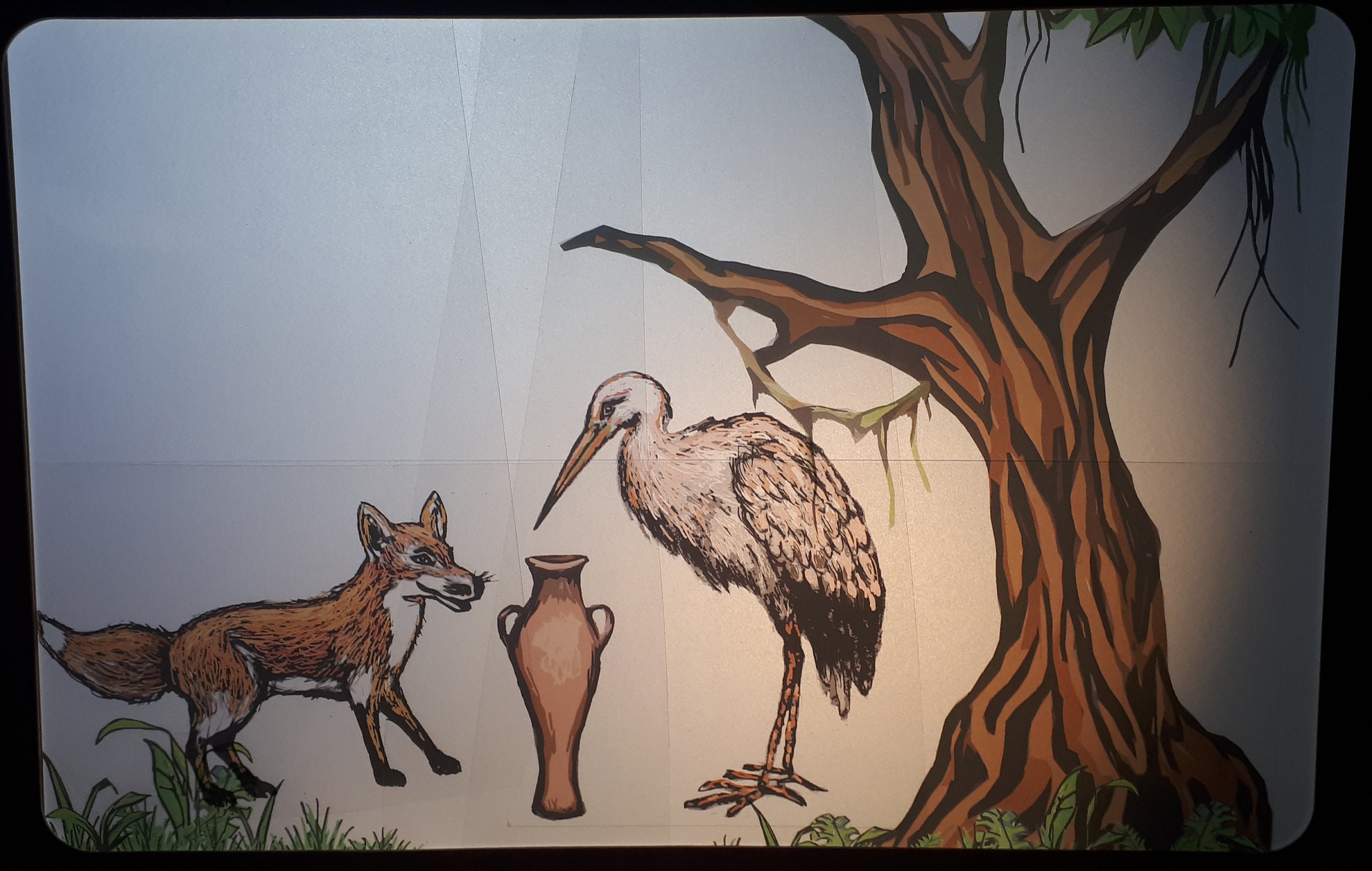 Shadow Puppet Theater With 5 Aesop's Fables - Tortoise and Hare - Lion ...