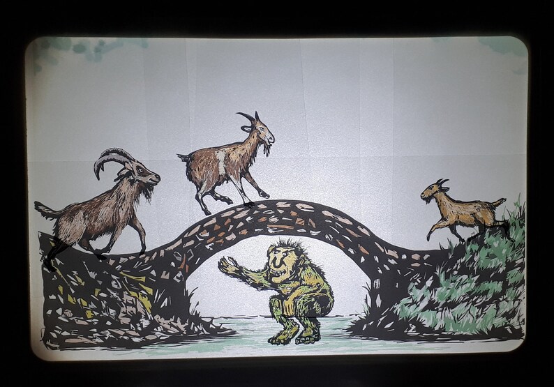 Shadow Puppet Theater - With 3 Billy Goats Gruff + 5 Animal Fables: Dog ...