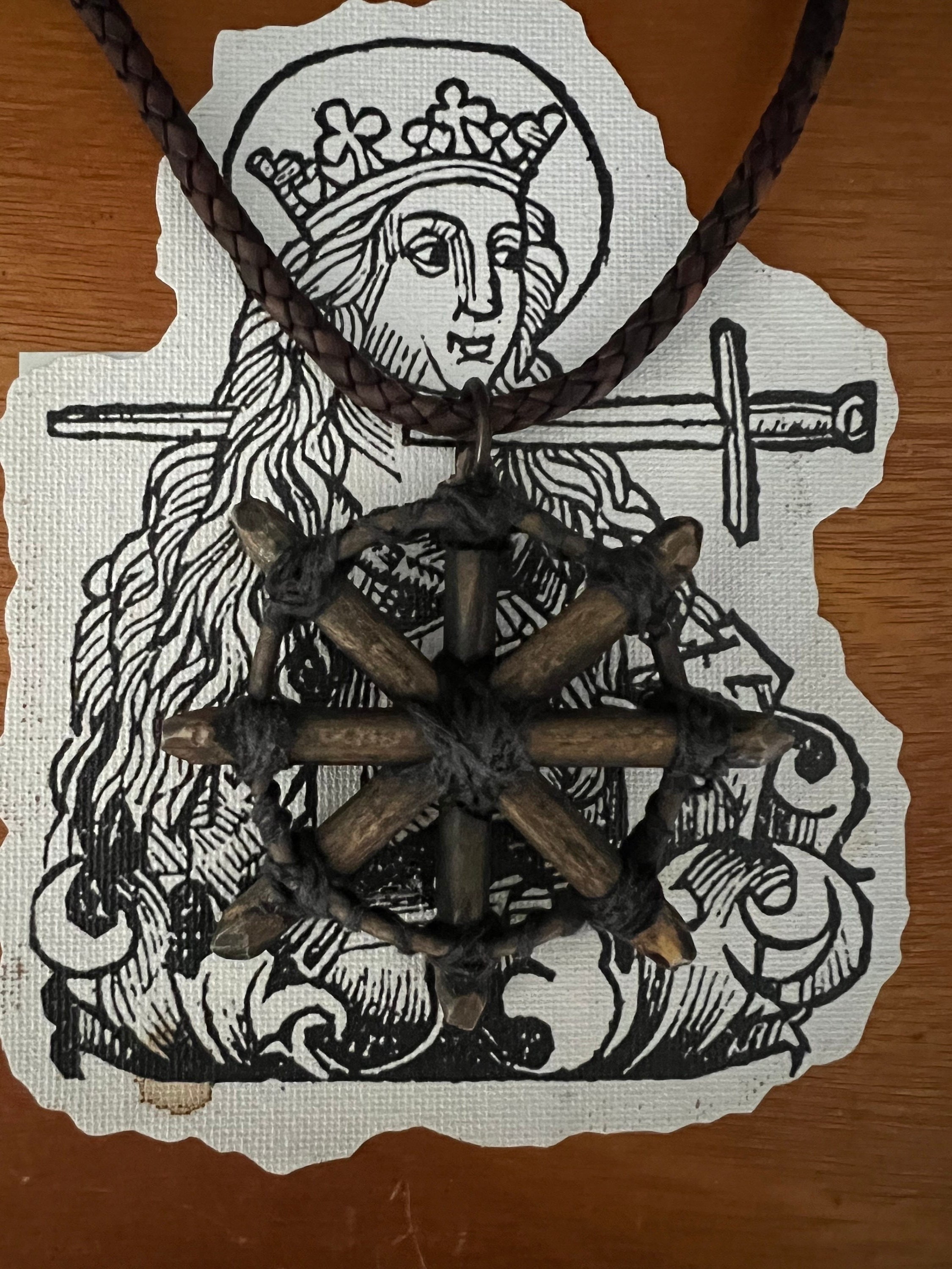 Wheel of Pain Pendant Based on Pendant From Conan the Barbarian (REAL ...