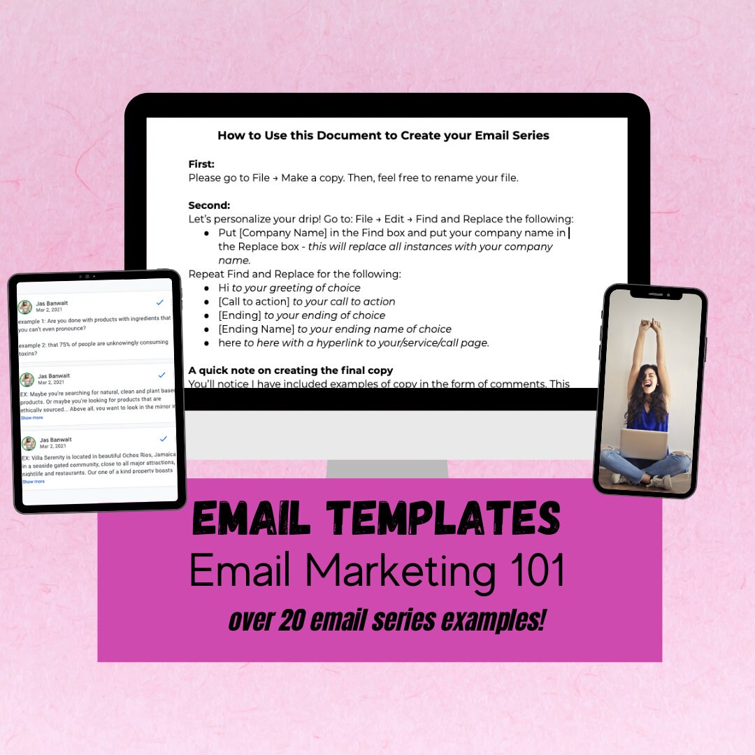 Email Marketing Bundle Email Template Mailchimp Marketing Small ...