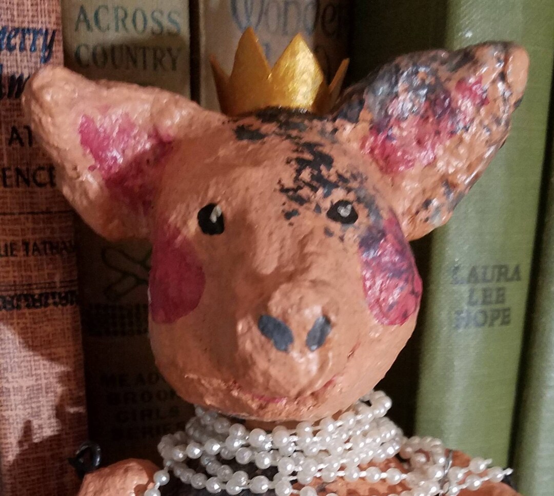 Petunia P. Chopp Sits on Her Shelf Waiting for a Party. - Etsy