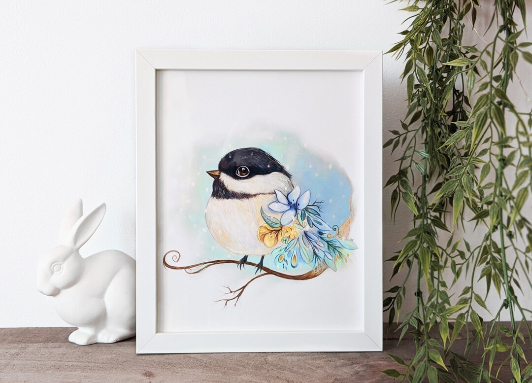 Illustration of / Birds of Quebec / Poster 8x10 / Illustration to Frame ...