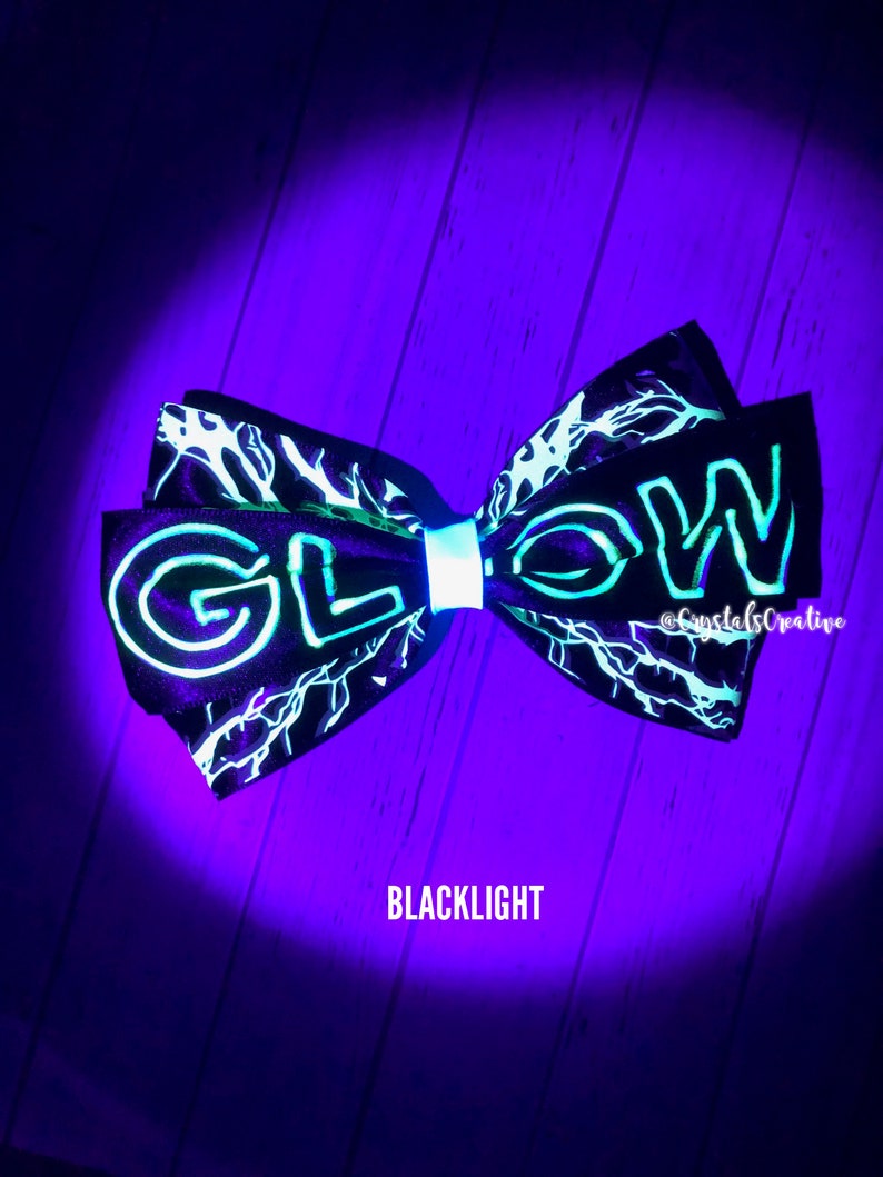 GLOW Wrestling Bow Inspired Bow - Etsy