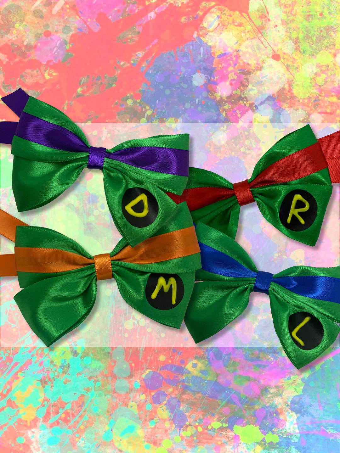 Teenage Mutant Ninja Turtles Inspired Bow - Etsy