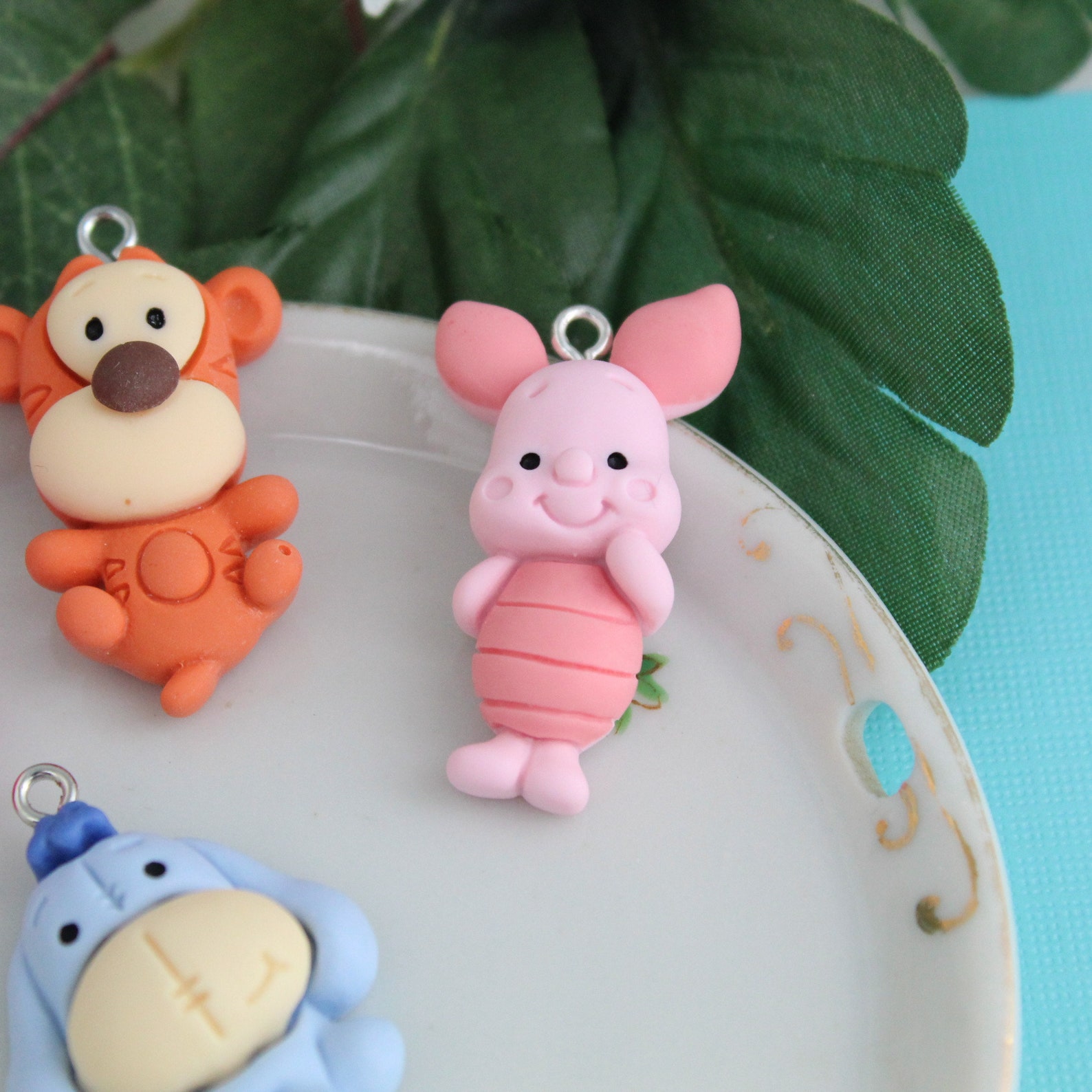 Assorted Mini Cartoon Resin Charms Cartoon Animal Flat Back - Etsy