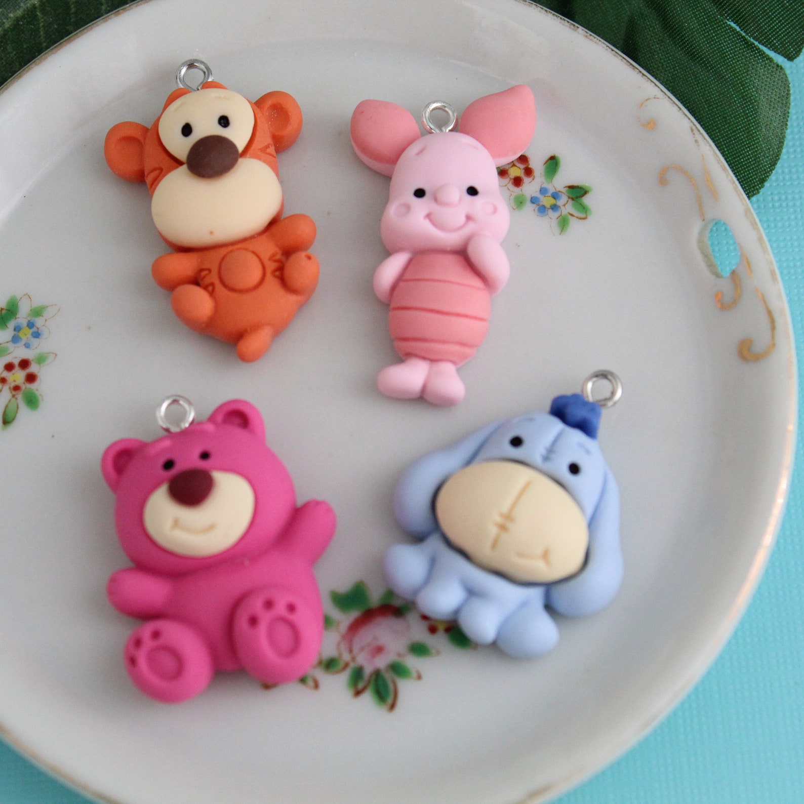 Assorted Mini Cartoon Resin Charms Cartoon Animal Flat Back - Etsy