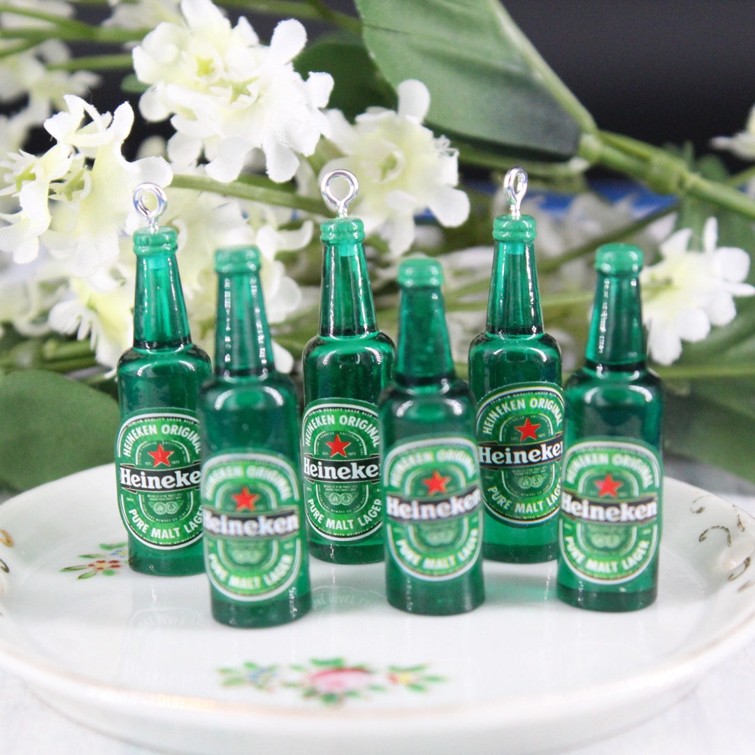 Mini Bottle Beer Resin Charms 3D Resin Packs Handmade DIY Jewelry ...