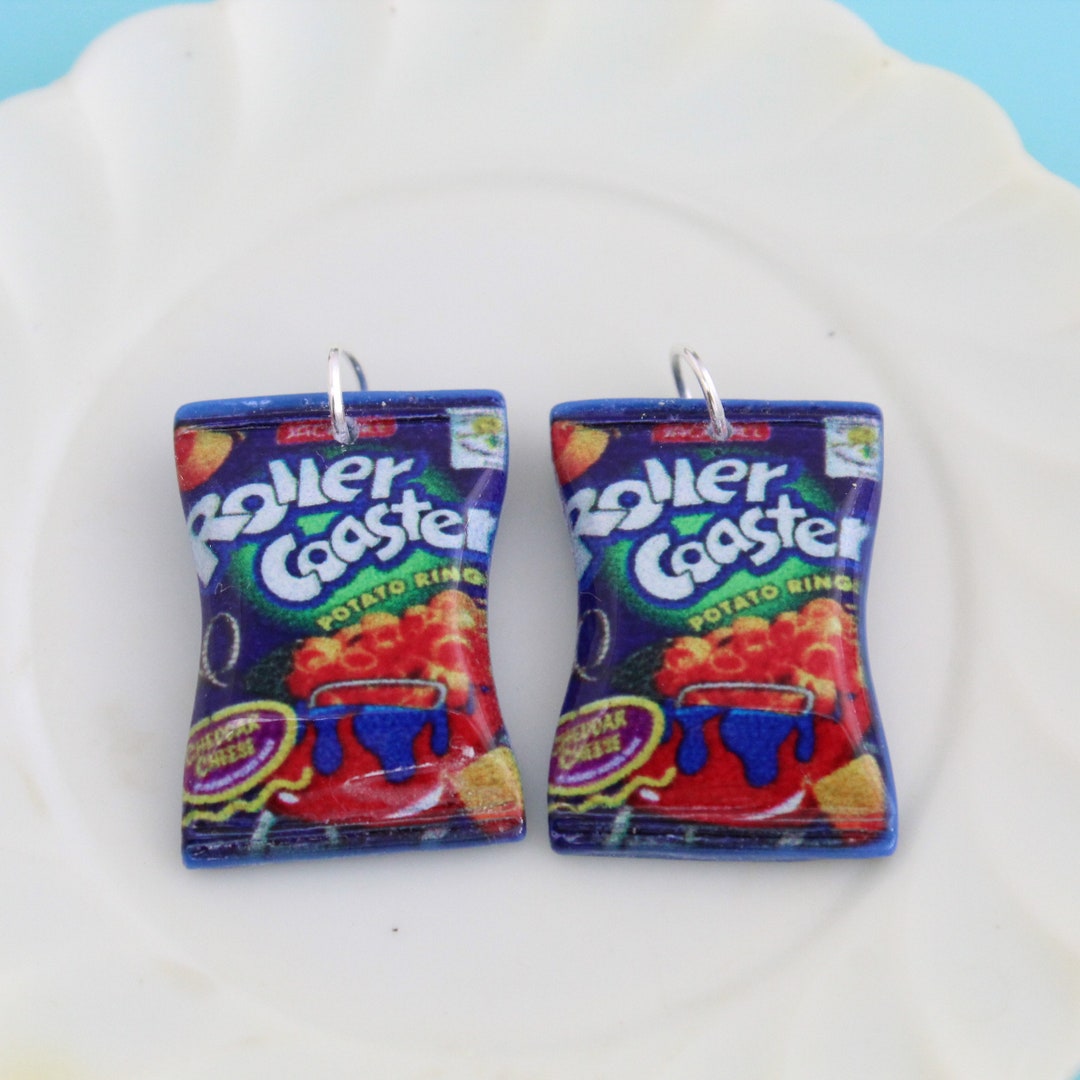 Mini Roller Coaster Potato Rings Resin Charms Flat Back Resin Packs ...