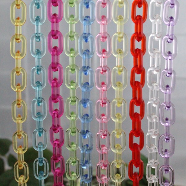 Plastic Chain - Etsy