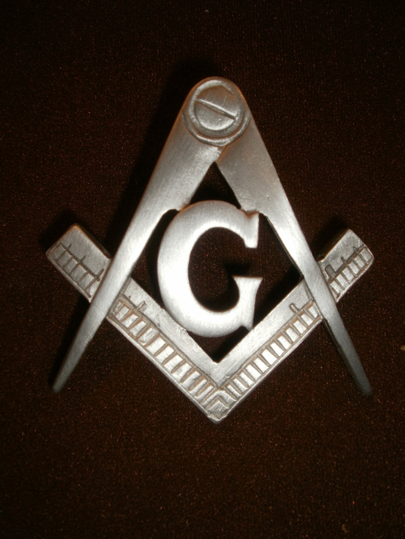 Freemasons, Compass and Square,"g" Masonic Symbol,vest Badge - Etsy