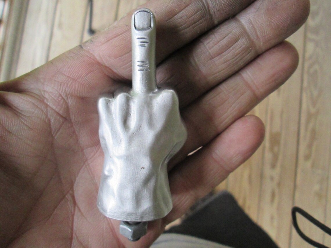 Middle finger f..k you flip off ratrod hotrod | Etsy