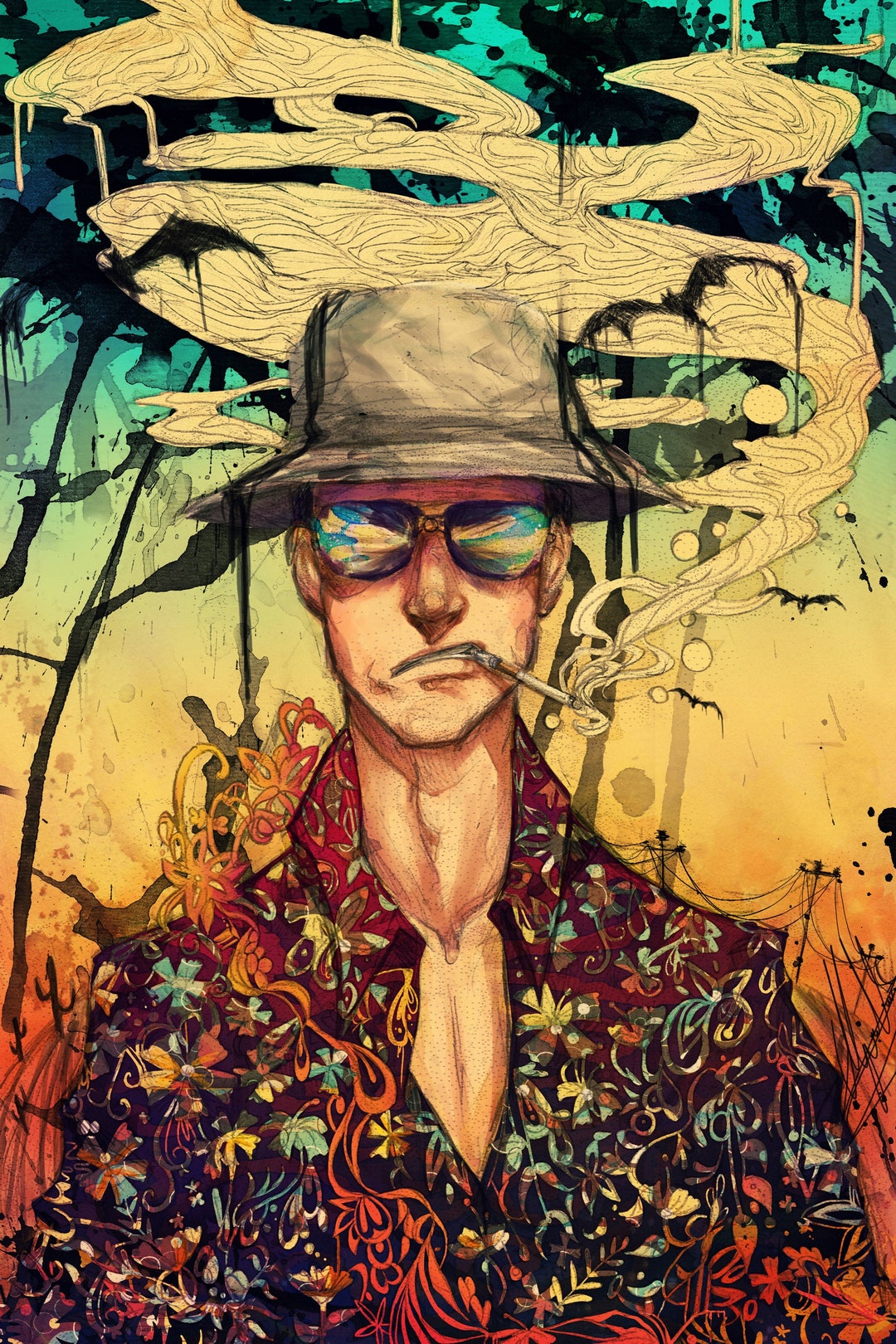 Fear and Loathing Poster - Etsy