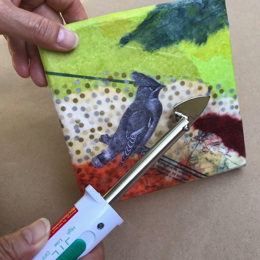 DIY Extensive Beeswax Collage Kit includes Both Electric - Etsy