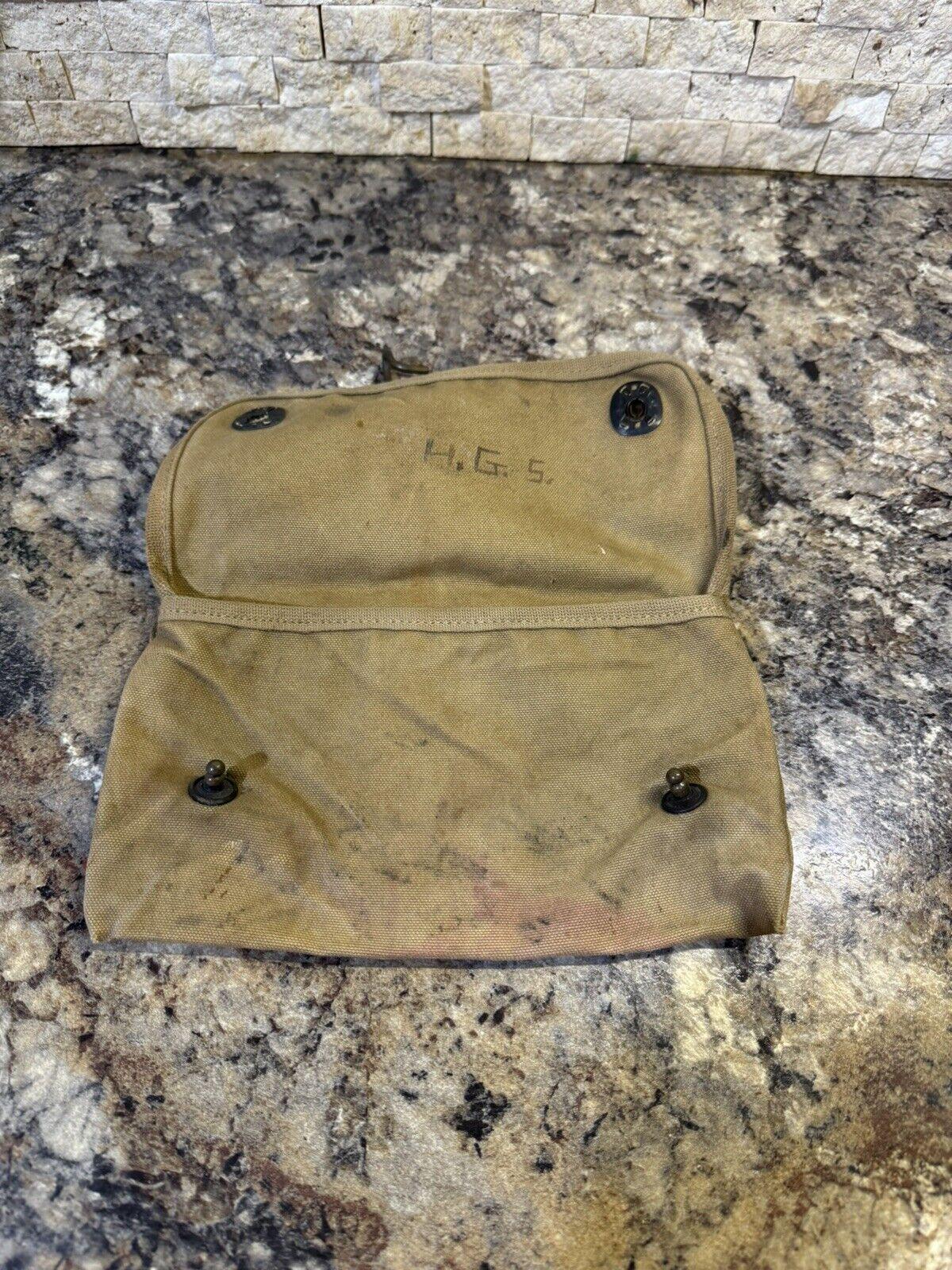 WWI Era US Army M1910 Squad Leader Haversack Pouch - Marked Powers 1918 ...