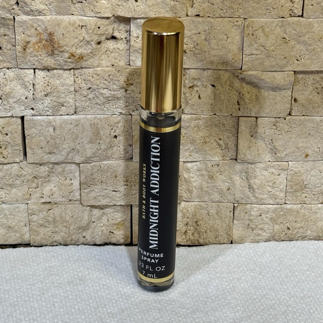 NEW Bath & Body Works Midnight Addiction .23 Fl Oz Mini Perfume Spray ...