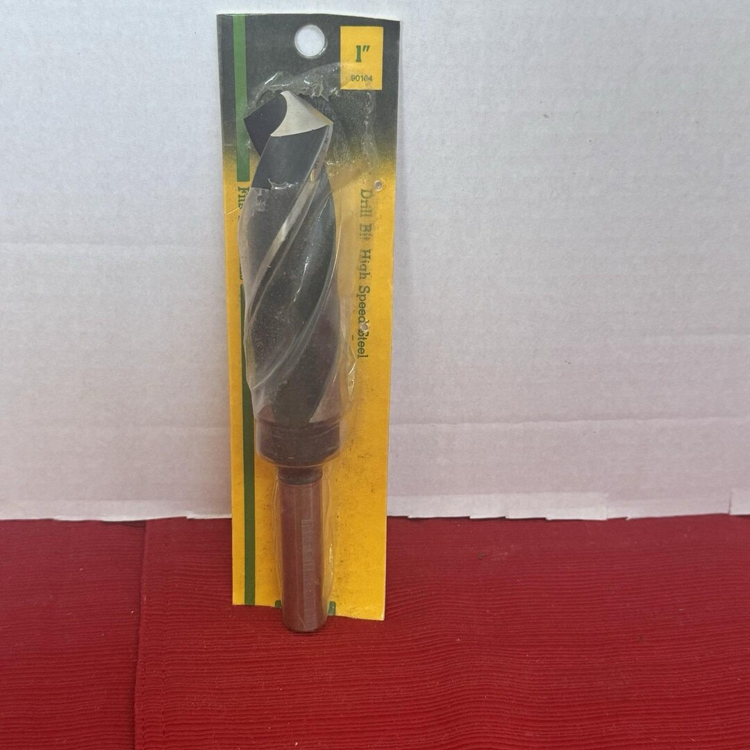 1 Inch Drill Bit | Reduced Shank High Speed Steel Fits 1/2" Drills New ...