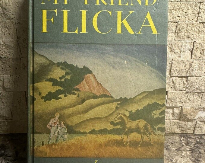 1941 Book MY FRIEND FLICKA, Mary O’hara Renewed 1969 Hardcover. - Etsy