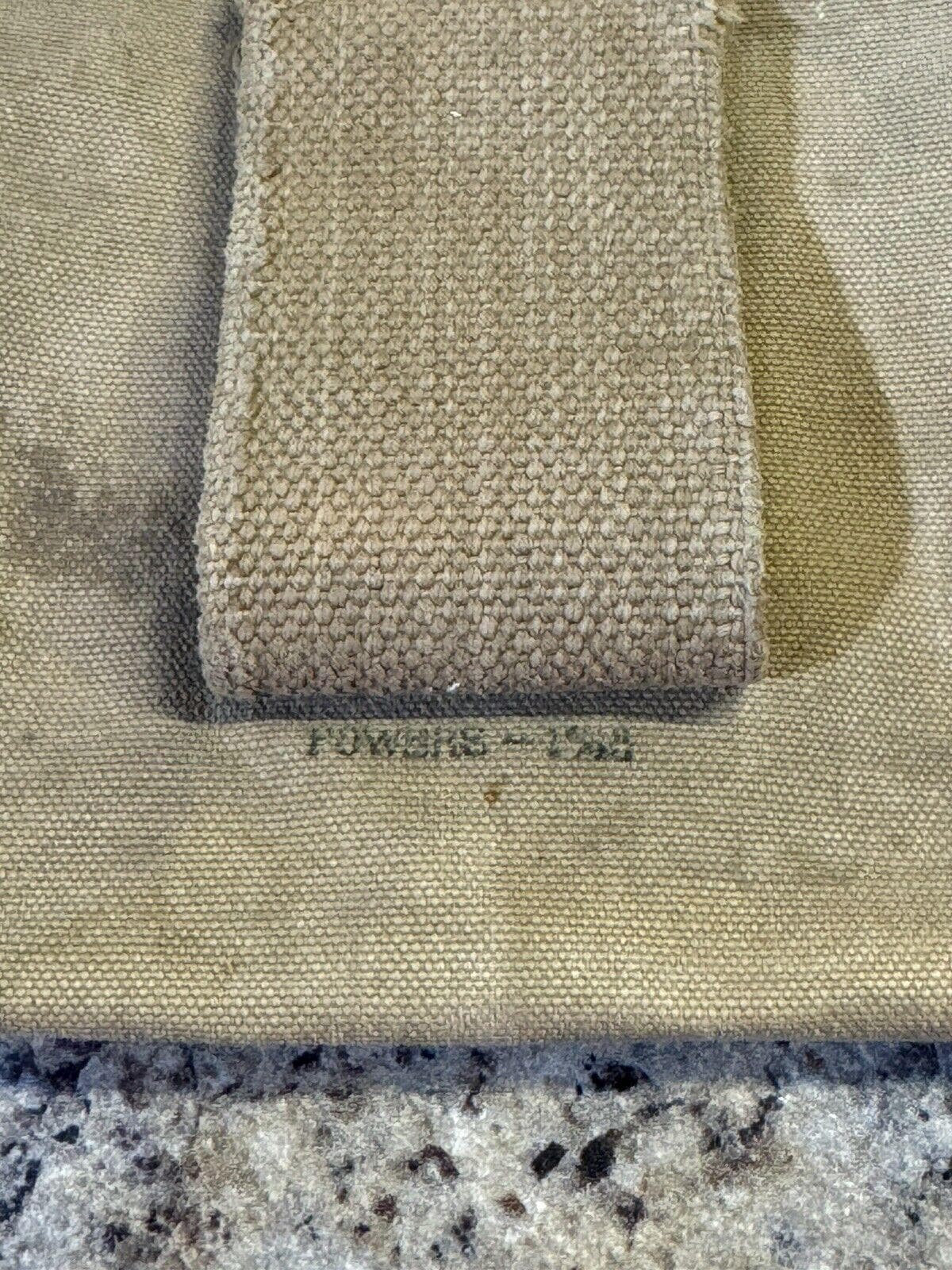 WWI Era US Army M1910 Squad Leader Haversack Pouch - Marked Powers 1918 ...
