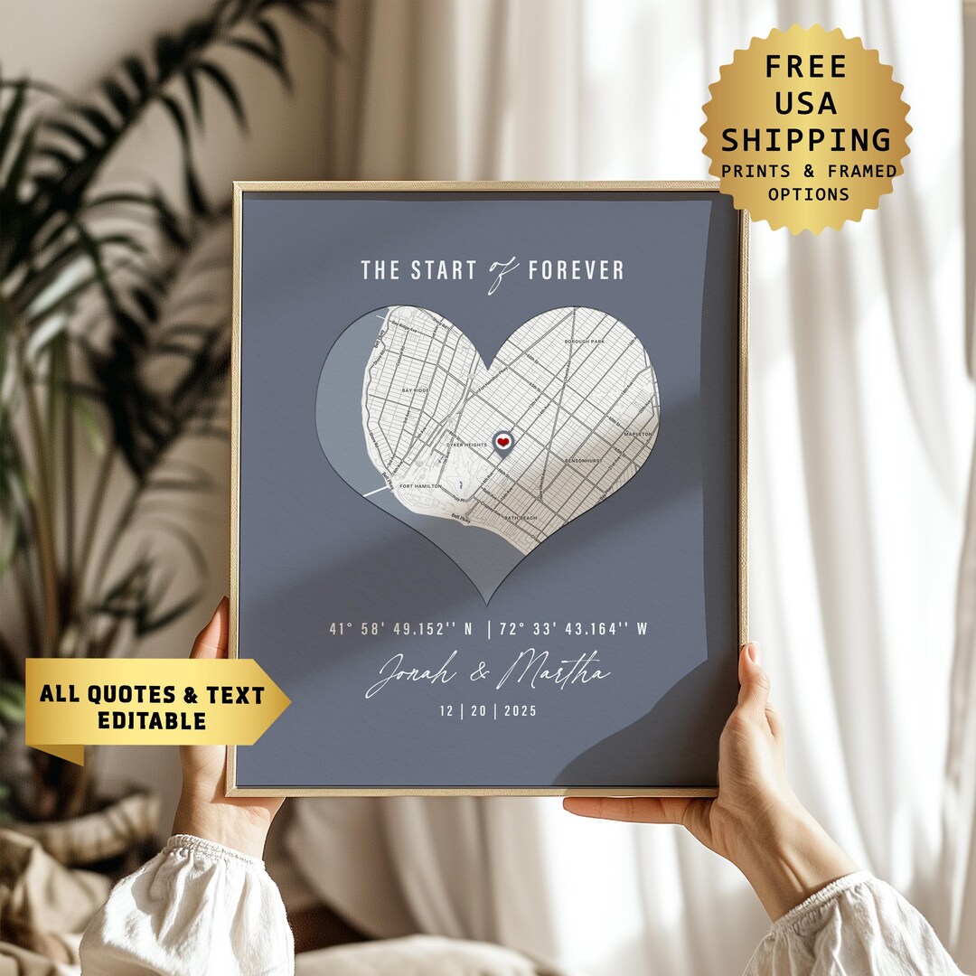 First Date Gift, Our First Date Memory, the Night We Met, Date Night ...