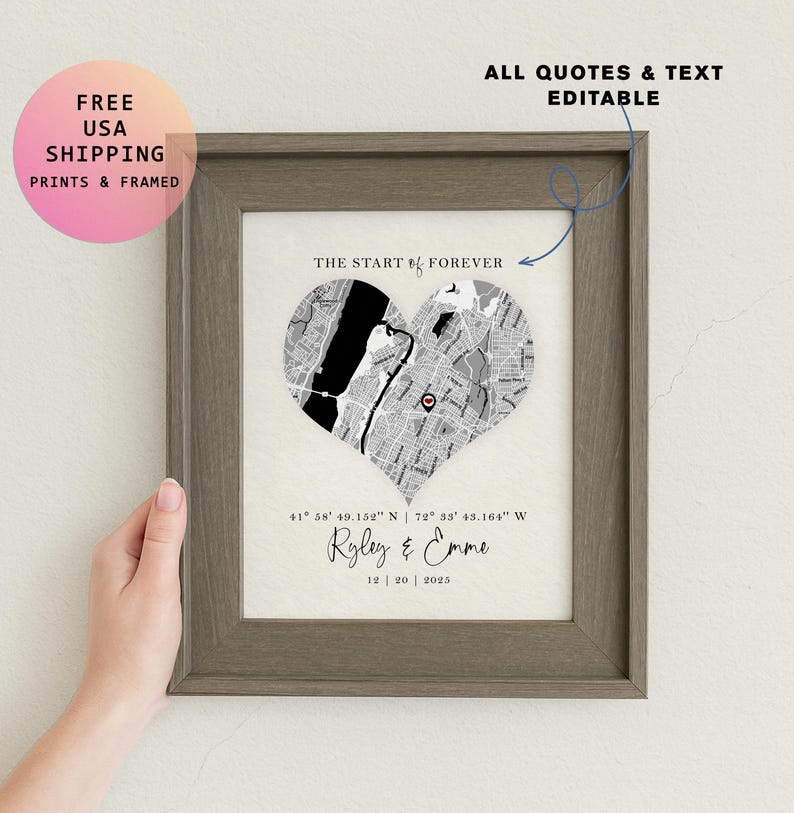 First Date Gift, Our First Date Memory, the Night We Met, Date Night ...
