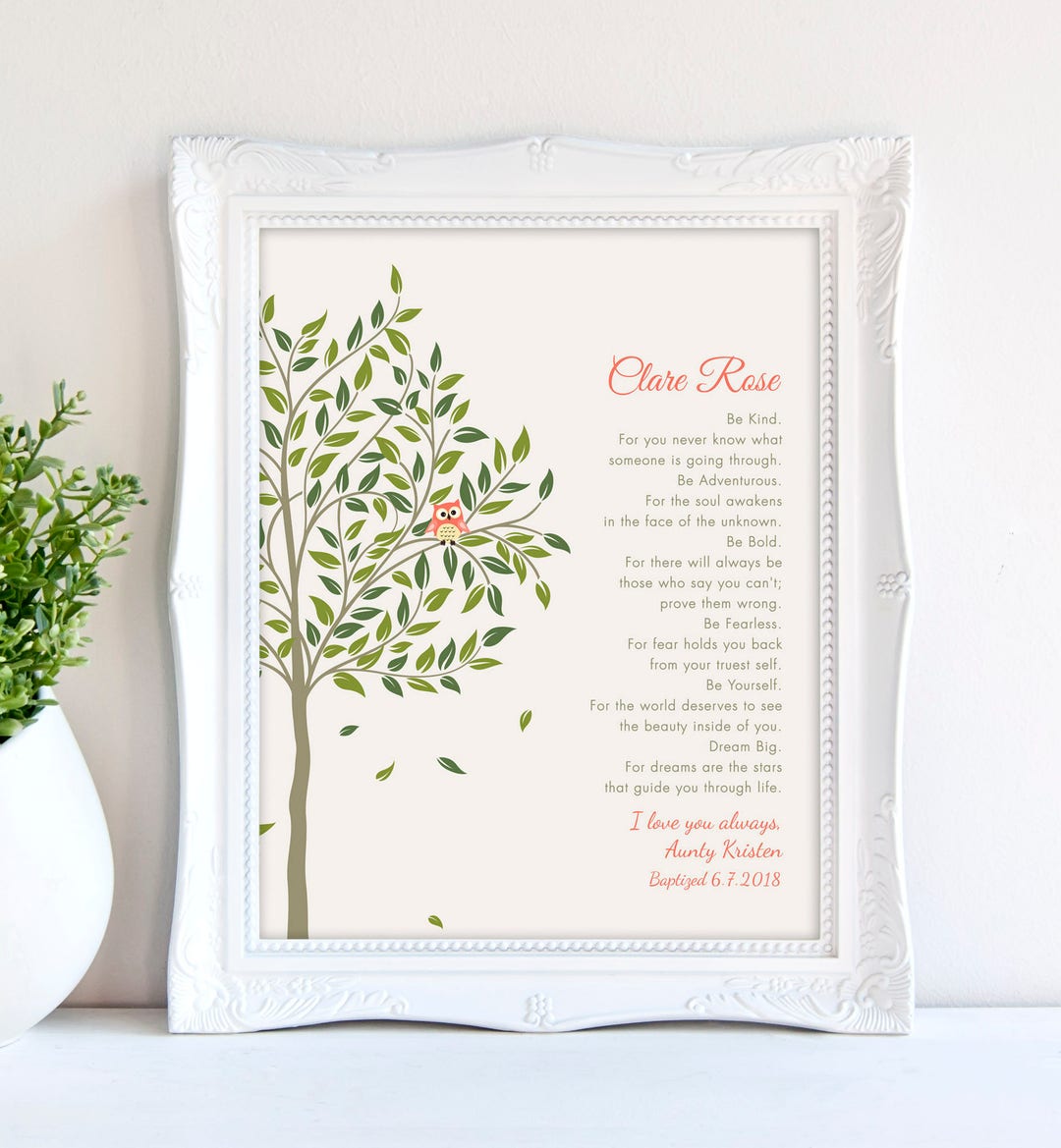 GODDAUGHTER Gift Gift for Goddaughter Personalized Gift for Goddaughter ...