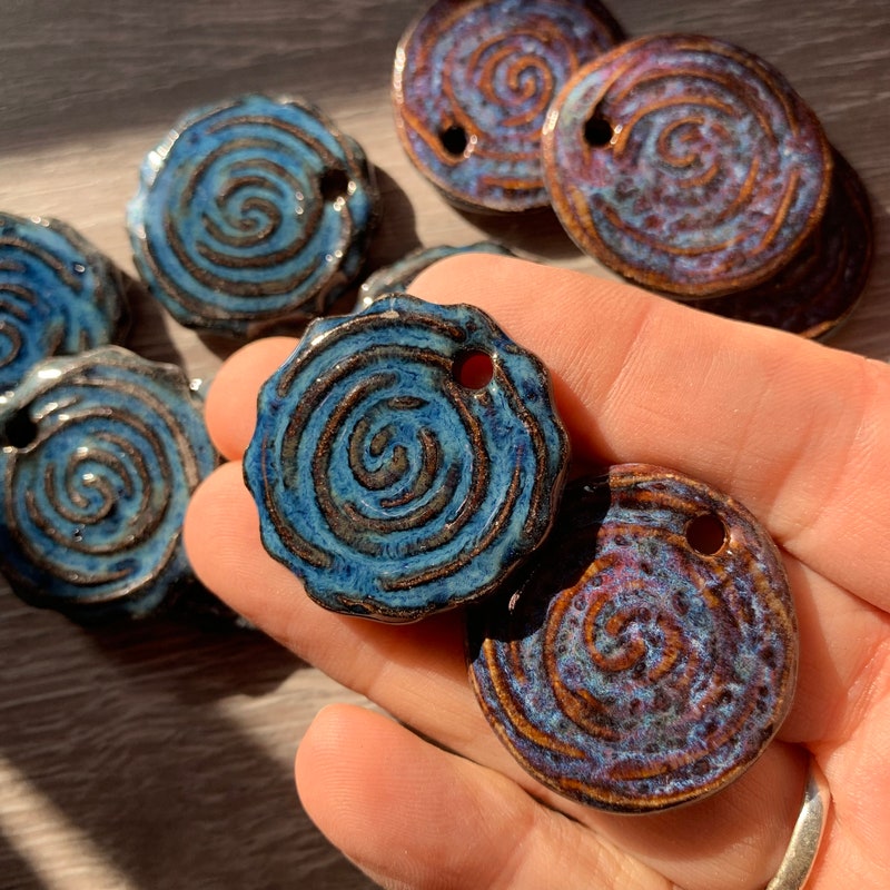 Ceramic Pendant - Etsy