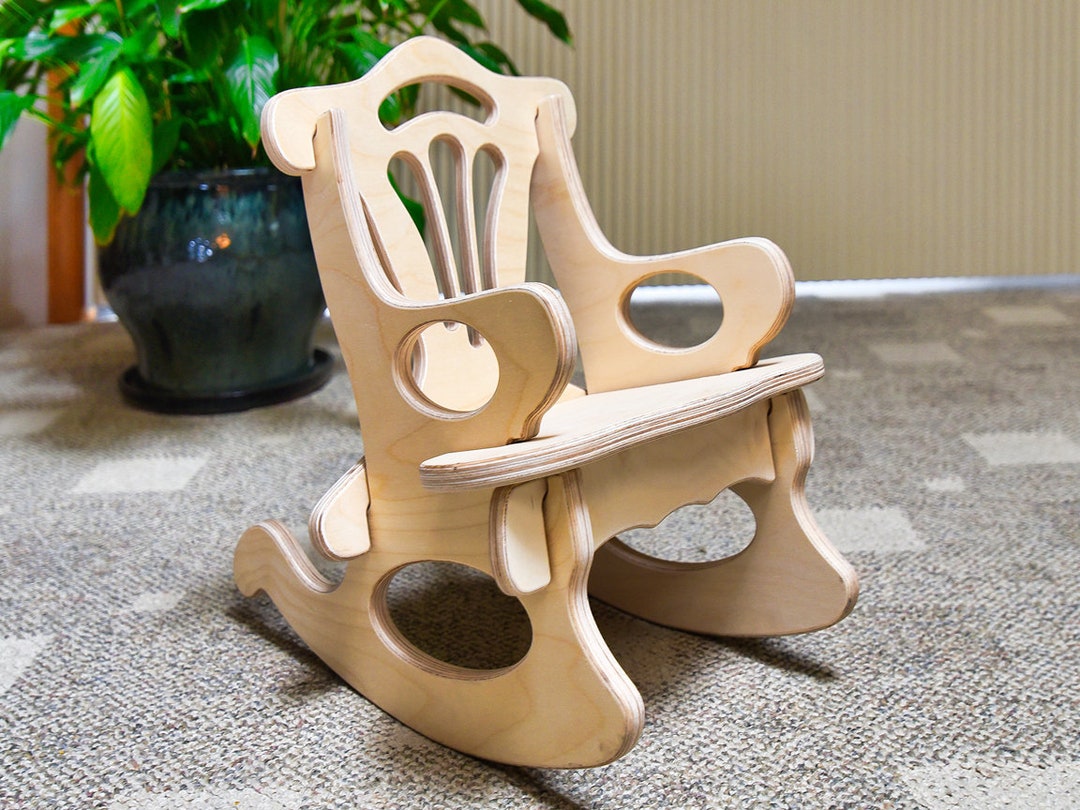 13A. Children's Small Rocking Chair (ready for Assembly) - Etsy