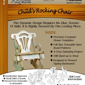 50. Large Child's Rocking Chair Plans - Etsy