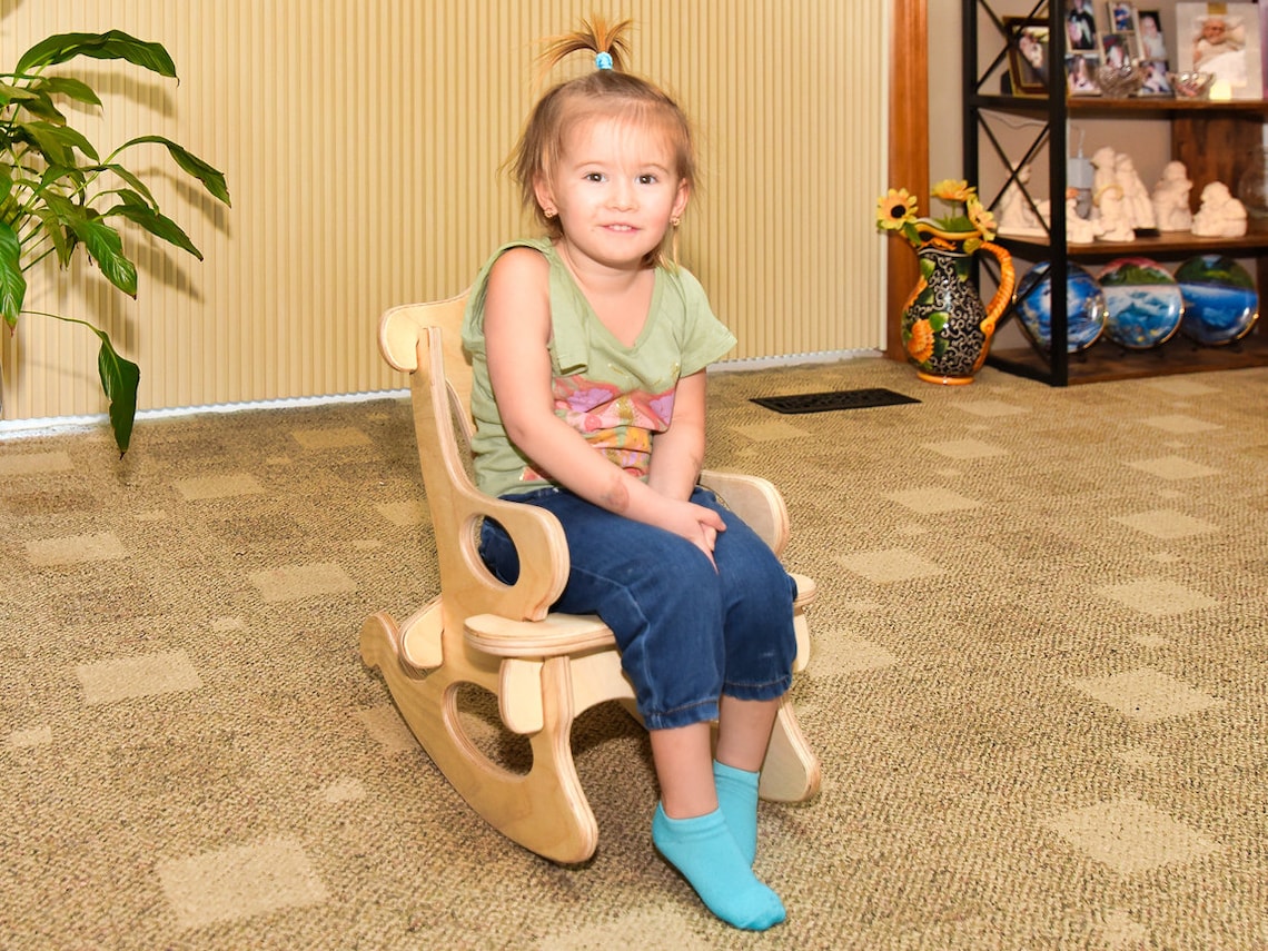 13A. Children's Small Rocking Chair ready for Assembly - Etsy