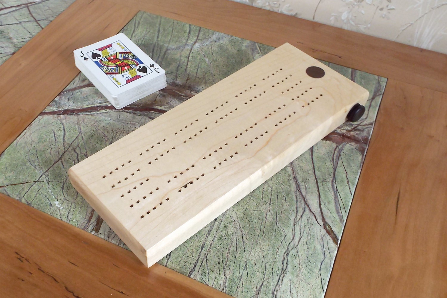 14. TWO Track Cribbage Board - Etsy
